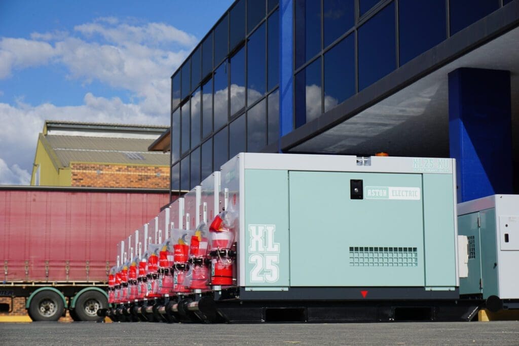 Heavy Duty Mobile Diesel Generator Range
