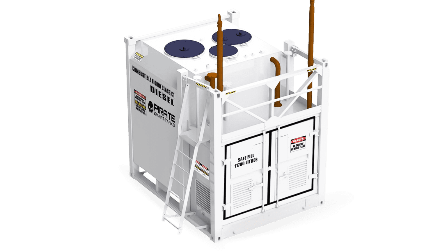 PIRATE Smart Tanks | Fuel Tank Range